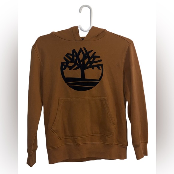 Timberland | Jackets & Coats | Timberland Tree Logo Hoodie Size 12 M ...